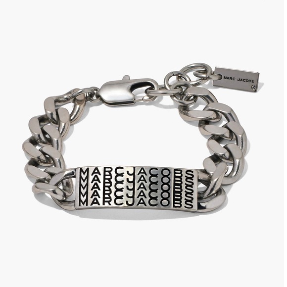 Marc Jacobs | Jewelry | Marc Jacobs The Barcode Monogram Id Chain ...